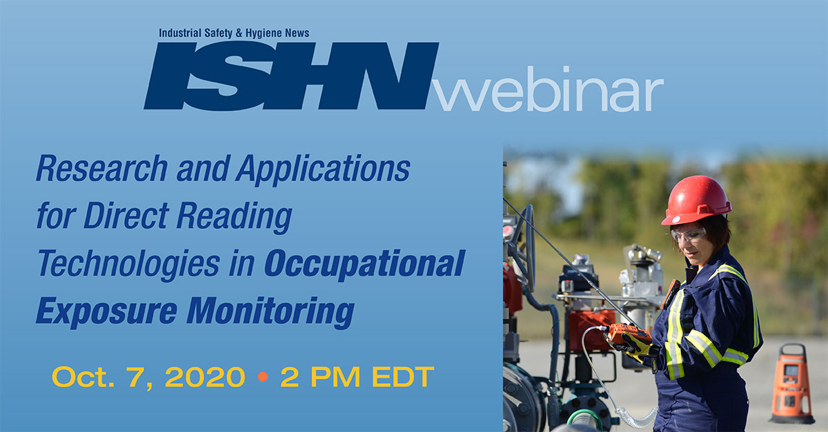 Research and Applications for Direct Reading Technologies in ...