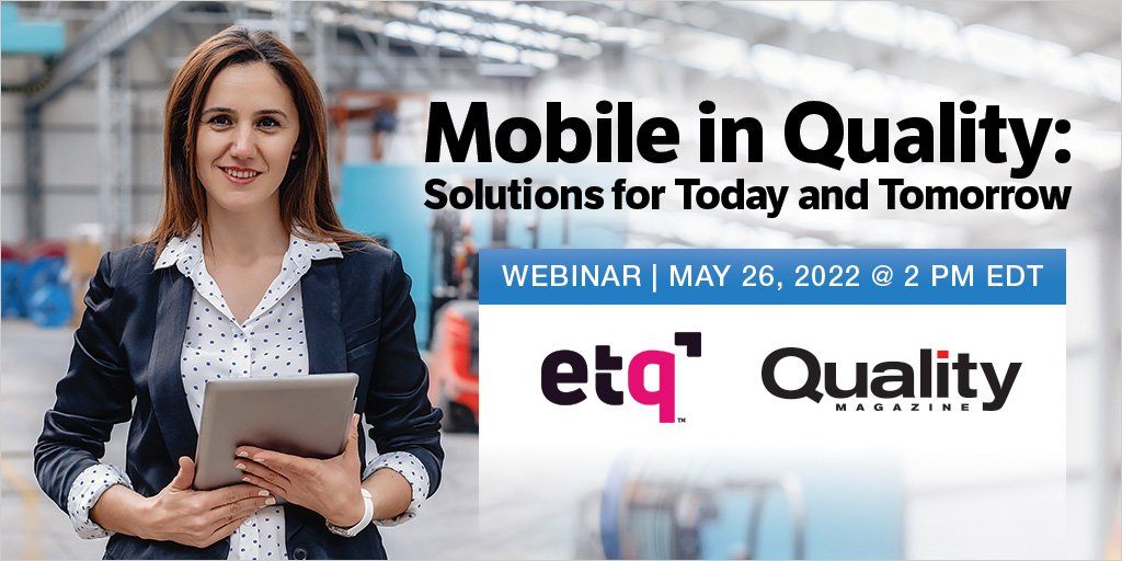 Mobile in Quality: Solutions for Today and Tomorrow Registration