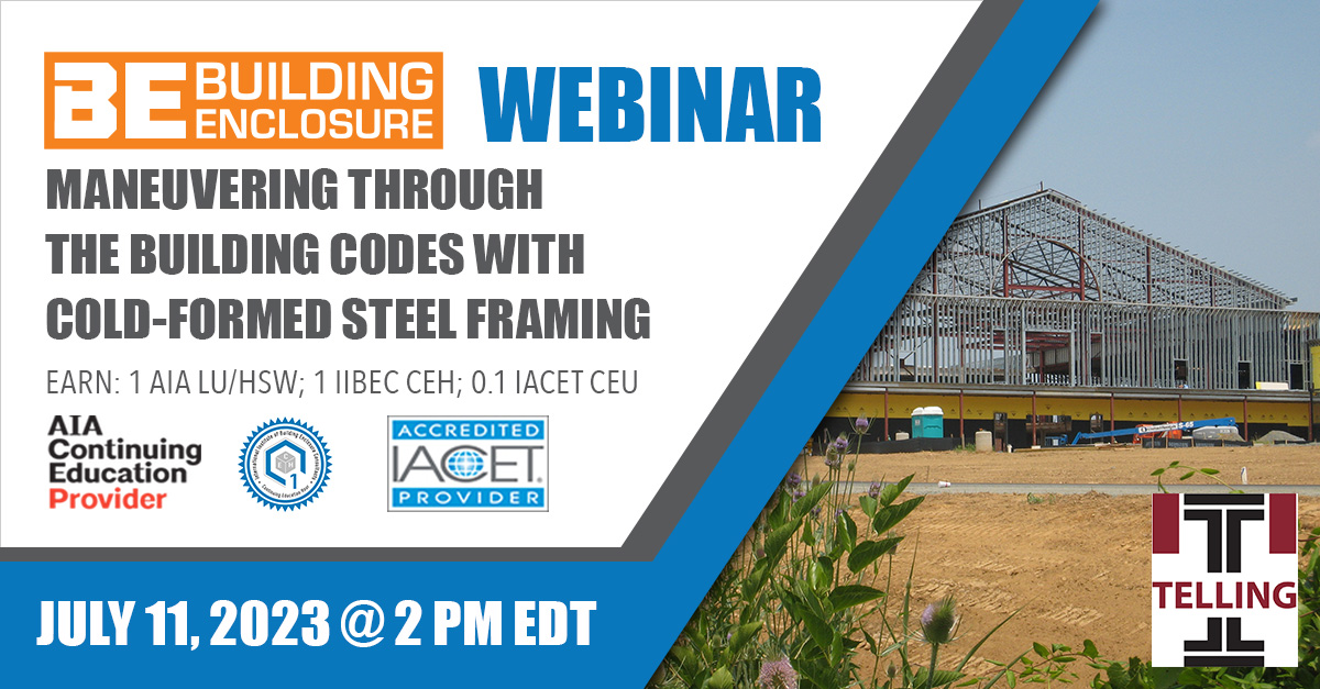 Maneuvering Through the Building Codes with Cold-Formed Steel Framing ...