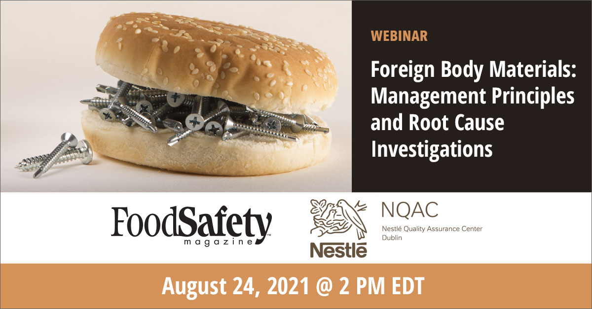 Foreign Body Materials: Management Principles and Root Cause ...