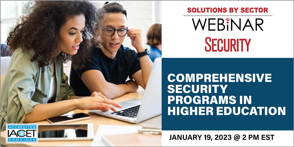 Comprehensive Security Programs in Higher Education Registration