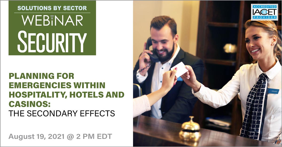 Planning for Emergencies within Hospitality, Hotels and Casinos: The ...