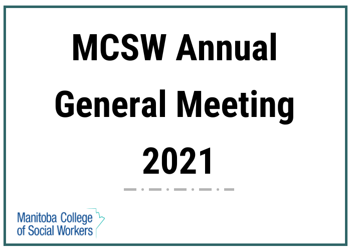 MCSW Annual General Meeting 2021 Registration